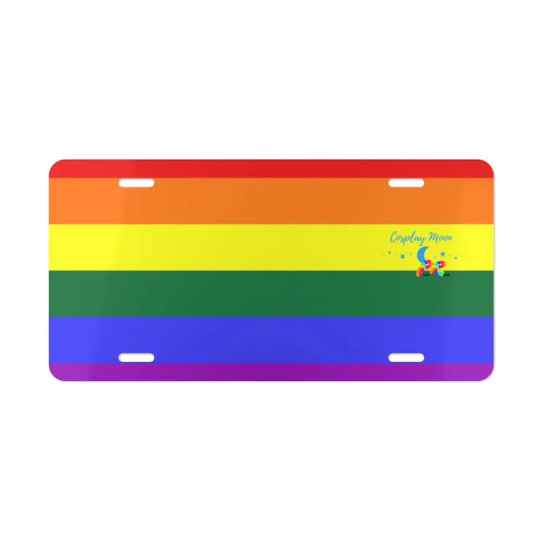 Pride Stripes Vanity Plate - Etsy