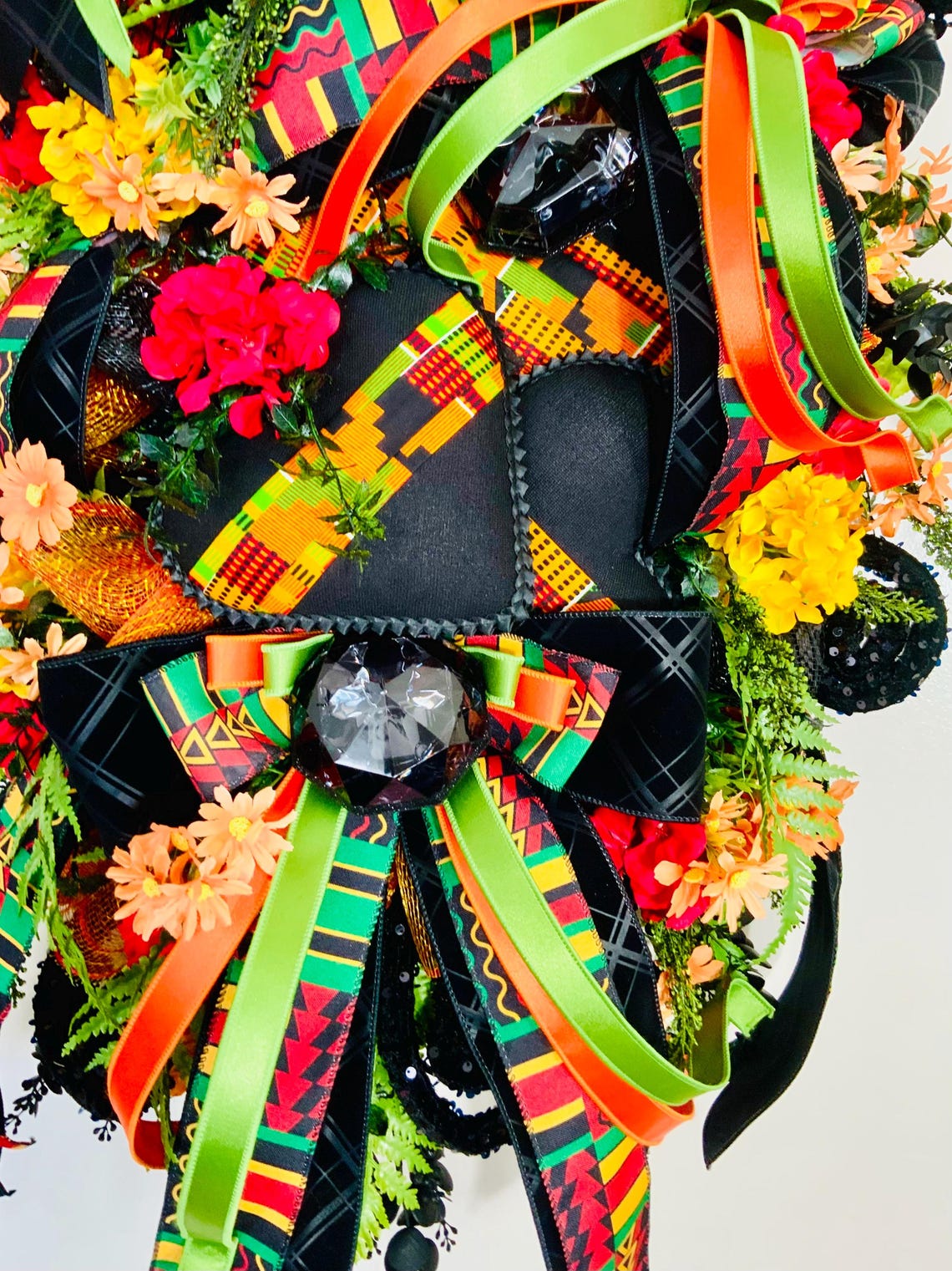 Juneteenth Wreath, Everyday Wreath, Spring Wreath, Summer Wreath, Deco ...