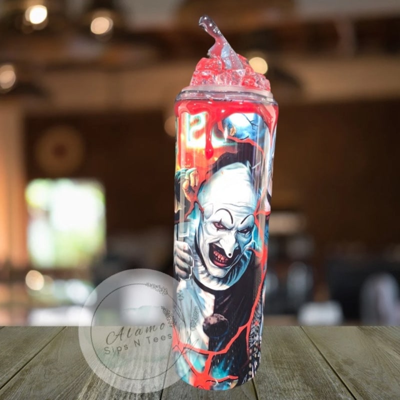 Terrifier Tumbler - Etsy