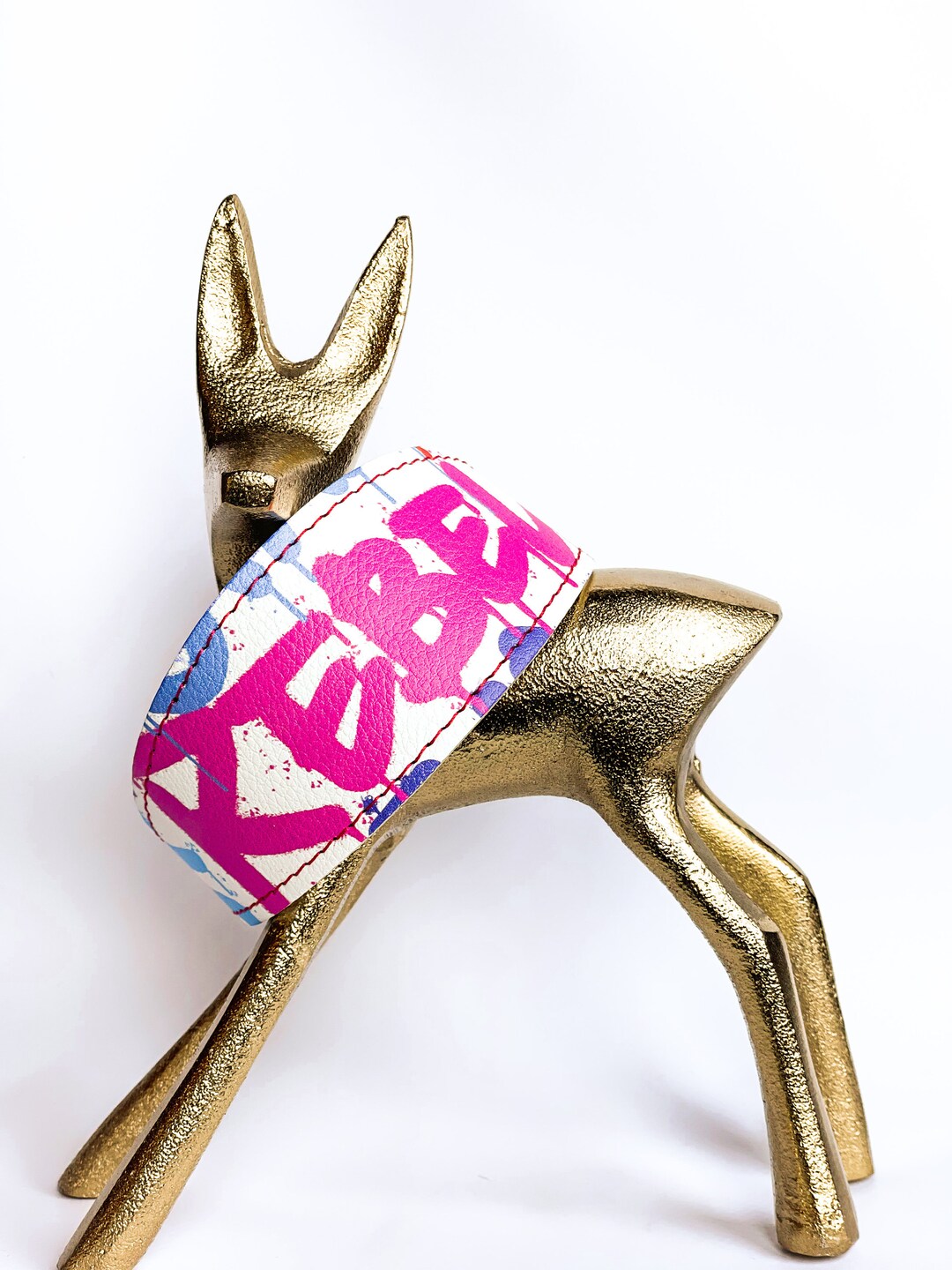 REBEL Fishtail Collar, Cute Dog Collar, Vegan Collar, Boy Dog Collar ...