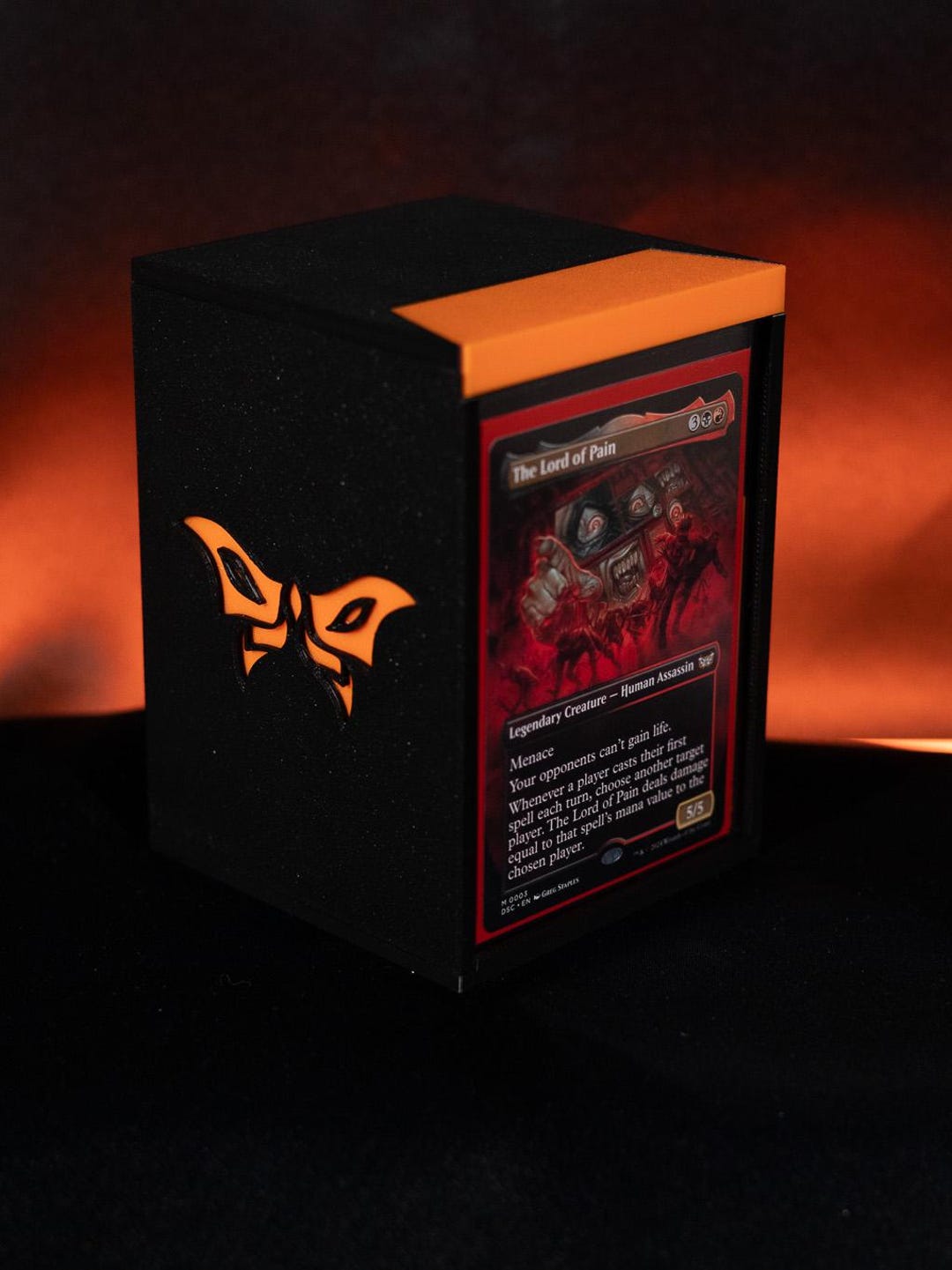 Duskmourn Deck Box for Commander - Etsy Australia