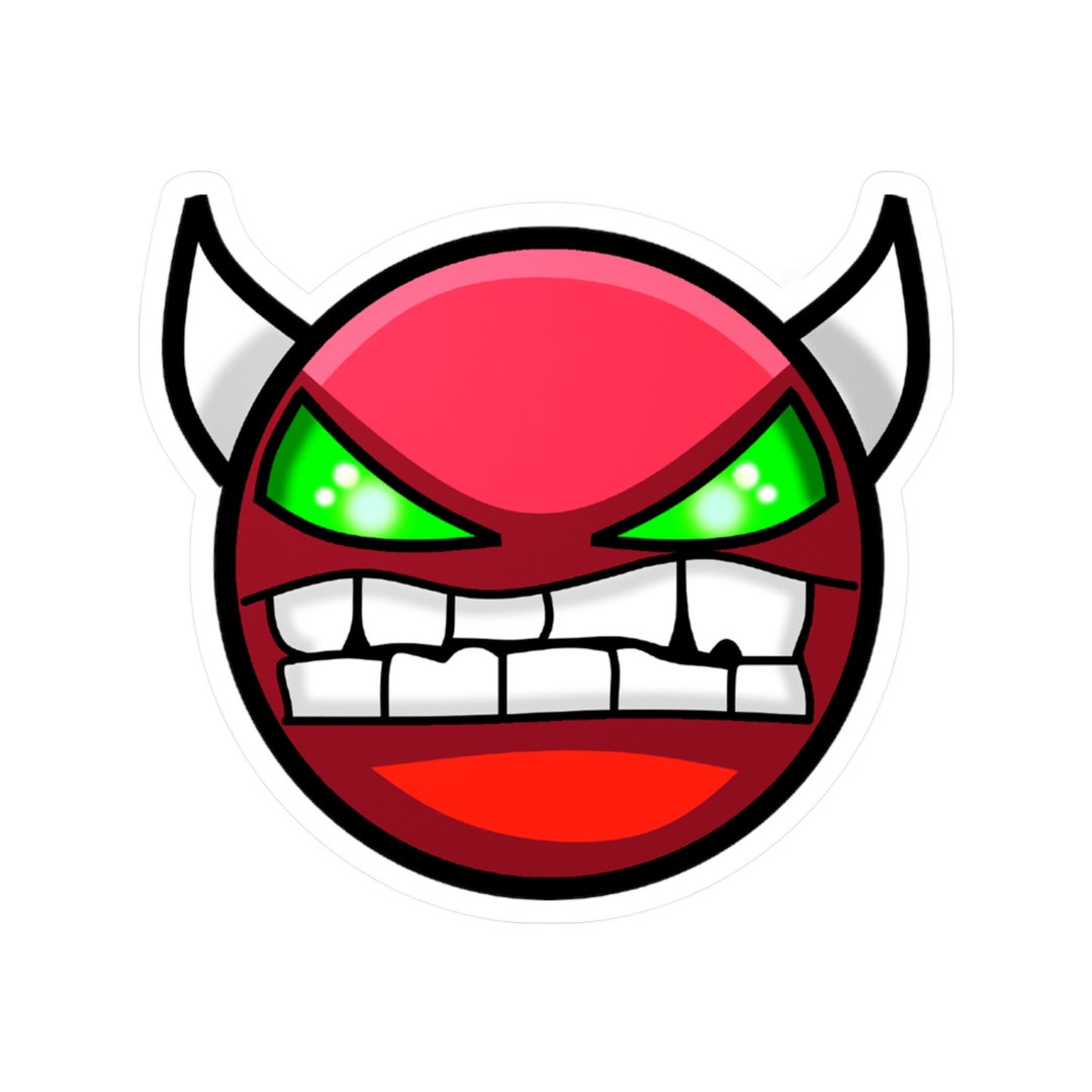 Geometry Dash Stickers on Demand - Etsy