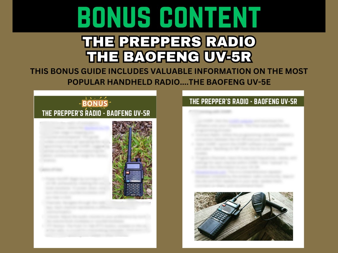 Guide on How to Build a Bug Out Bag - Instant Digital Download ...