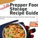 Prepper Food Storage Recipe Guide Printable Cookbook- Digital ...