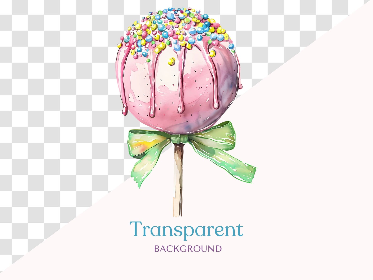 Sweet Treats PNG, Watercolor Sweet Clipart, Bakery Clipart, Bakery PNG ...