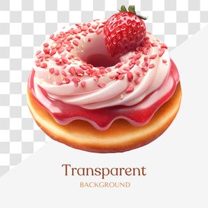 Beignet Clipart, Donuts PNG, Donut Clipart, Dessert Clip Art, Cake ...