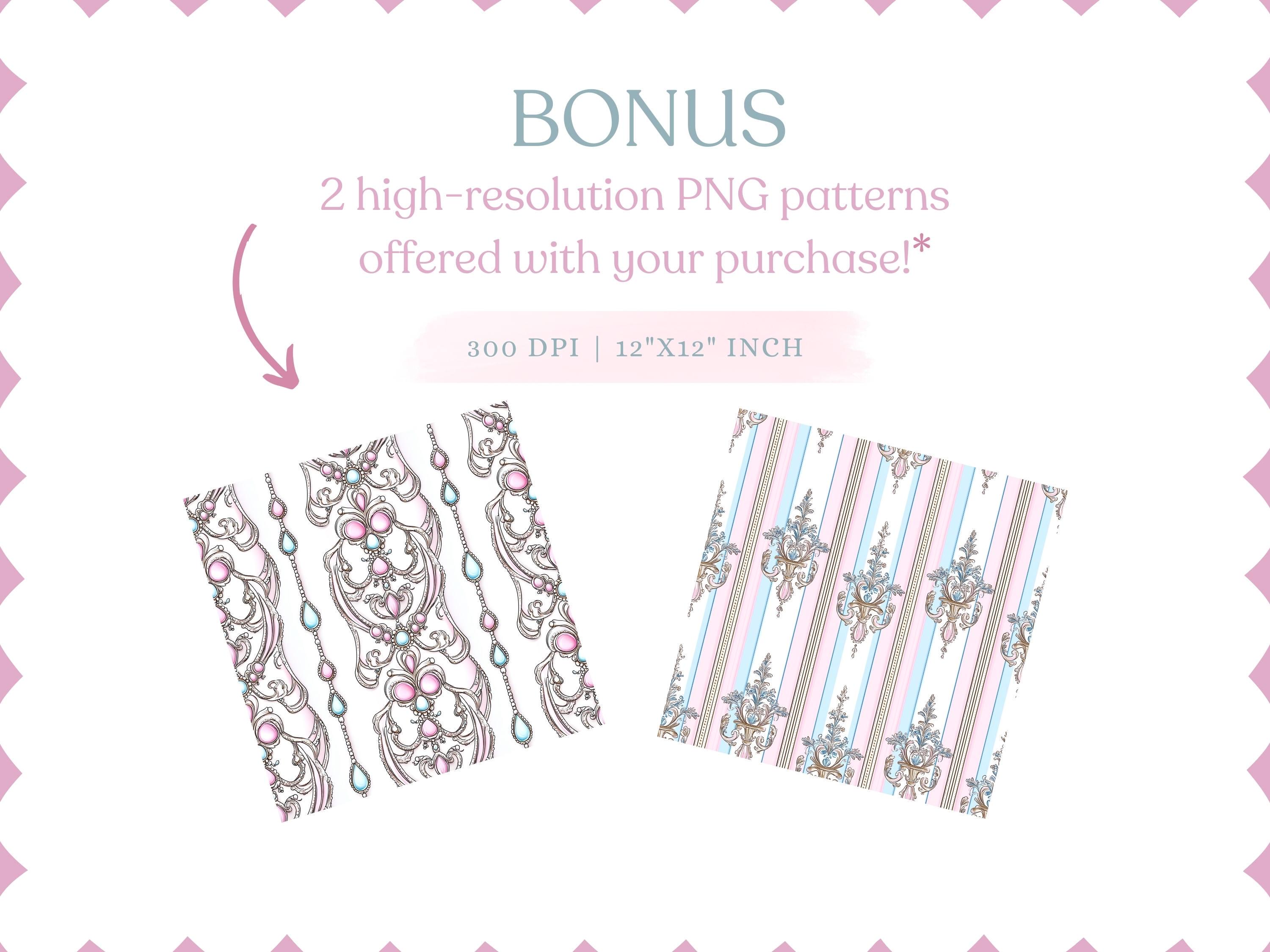Marie Antoinette Watercolor Clipart: Rococo French Palace PNG (digital ...