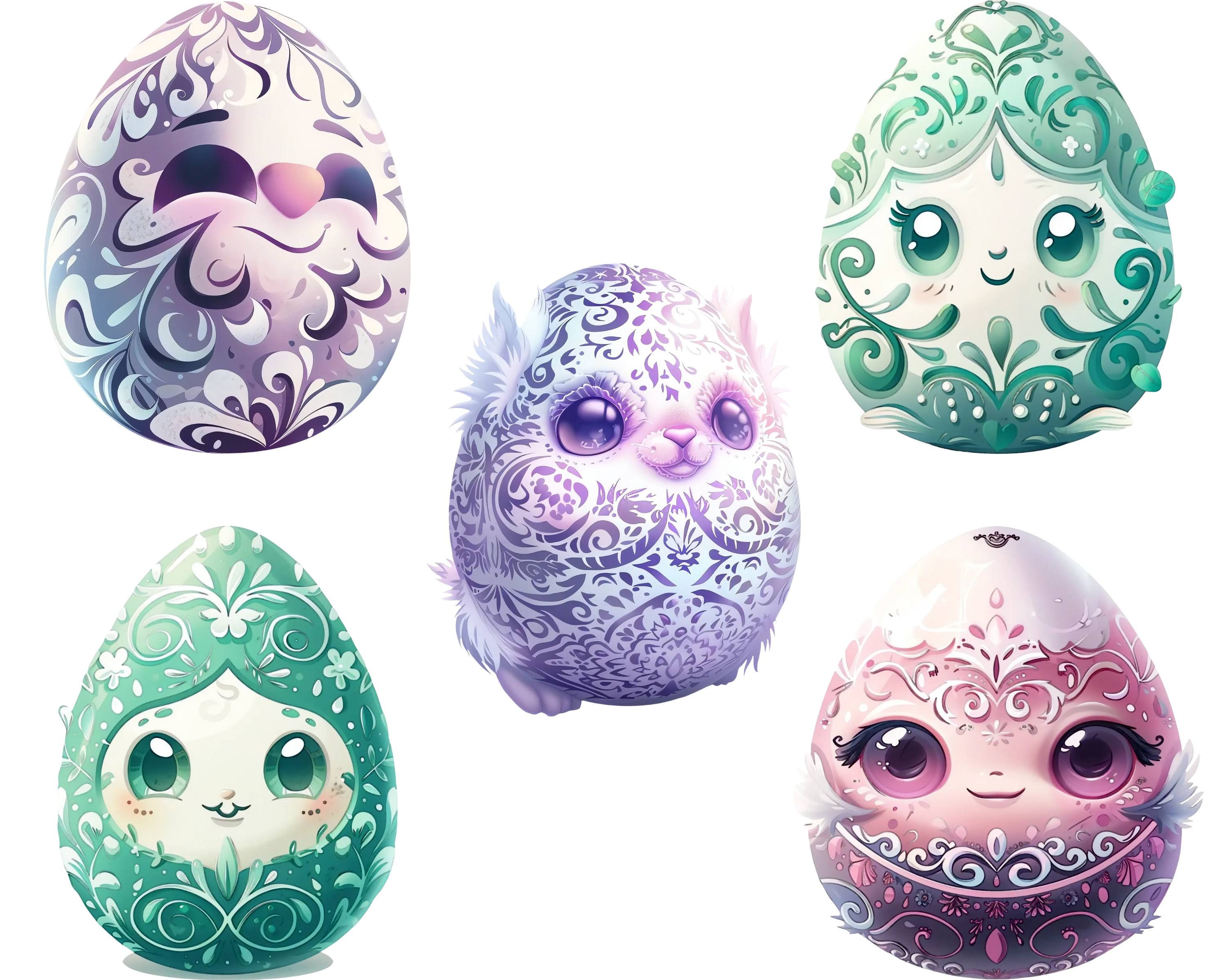 Cute Easter Egg Clipart Easter Egg PNG Cute Easter Clipart for Easter ...
