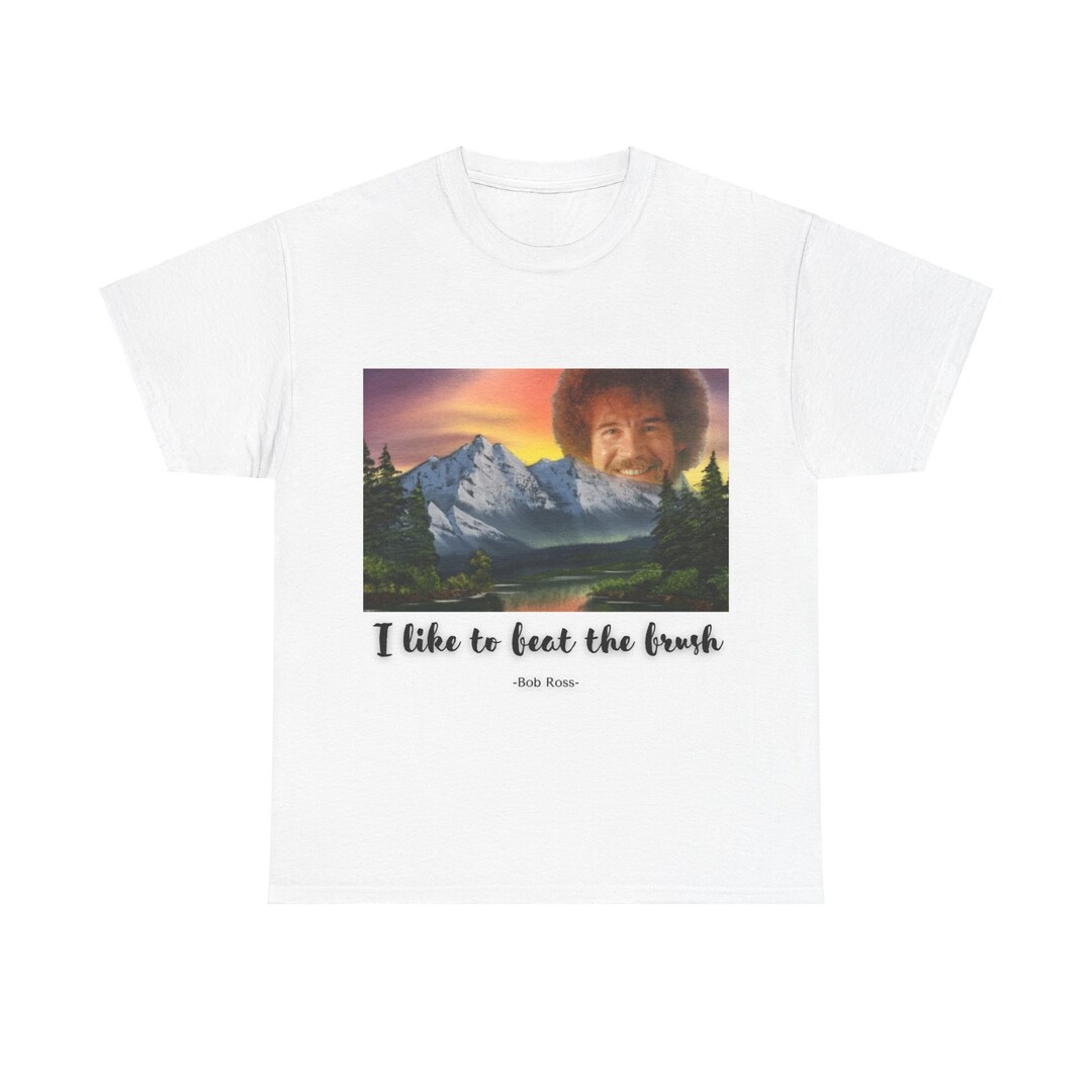 Bob Ross - T-shirt - Etsy