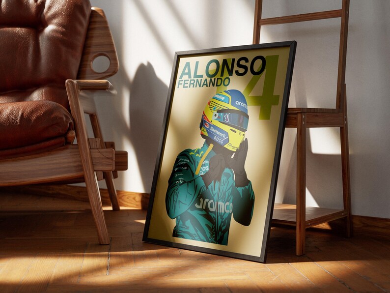 Fernando Alonso Formula 1 Digital Download | F1 Digital Art | Aston ...