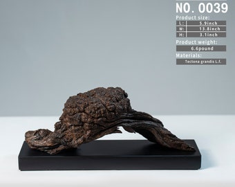 Handmade Wood & Metal Root Sculpture | Natural Tree Root | Teak ...