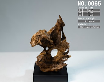 Handmade Wood & Metal Root Sculpture | Natural Tree Root | Teak ...