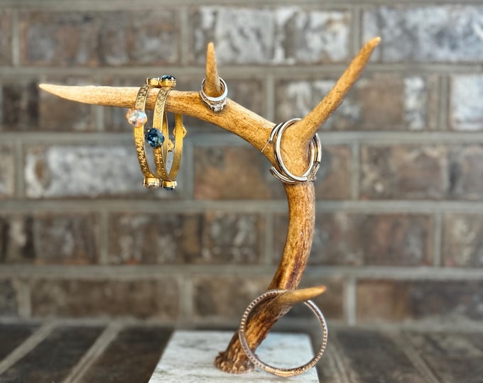 Antler Display Granite Base Home Decor Accent, Antlers, Wall Art, Ring ...