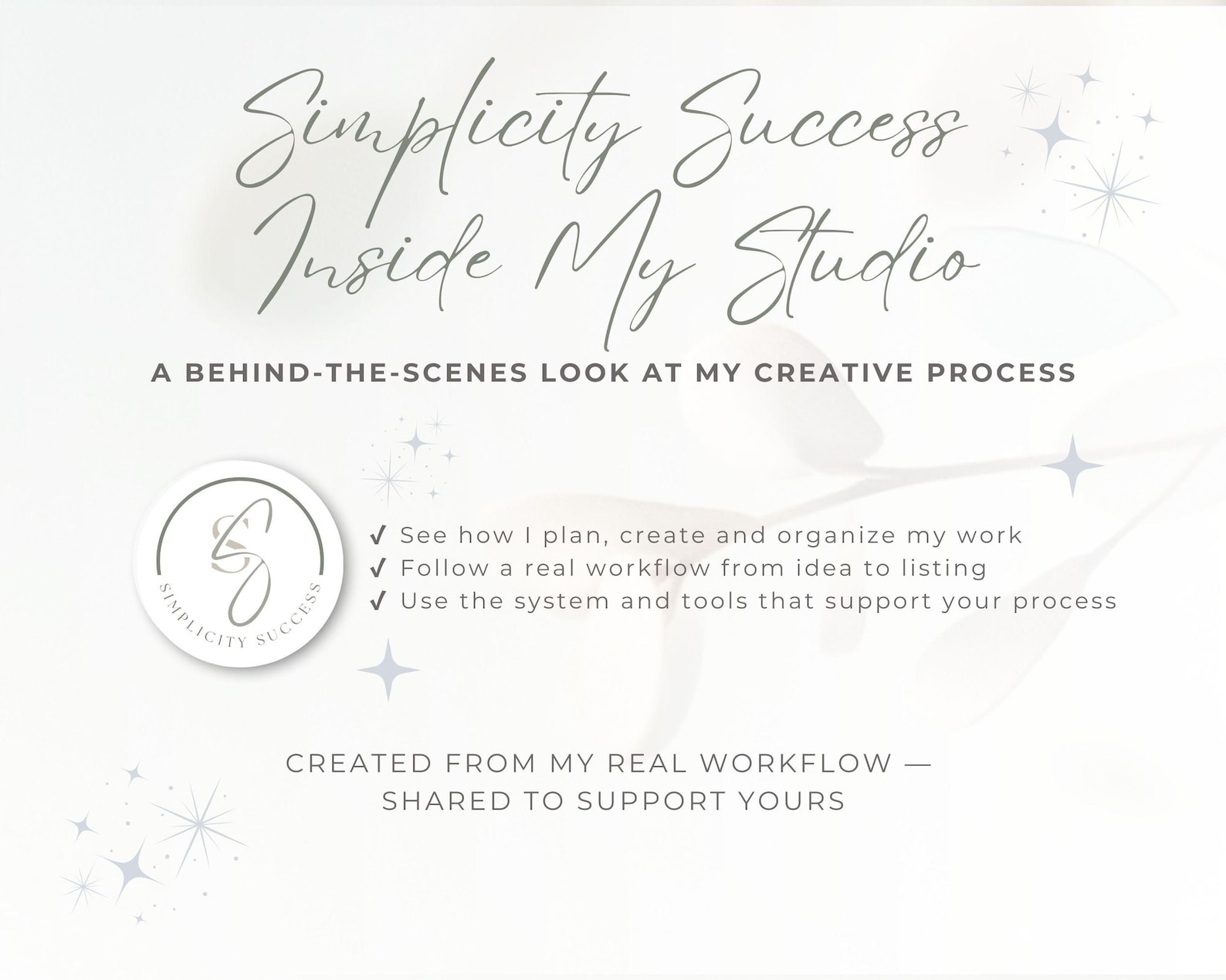 Success Dashboard Inside My Studio Etsy Shop Accounting & Workflow ...