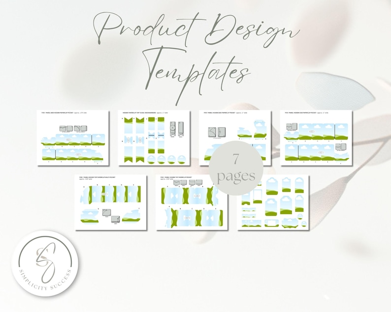 Paperclip Party Seller Kit Canva Template Kit With Drag and Drop Frames ...