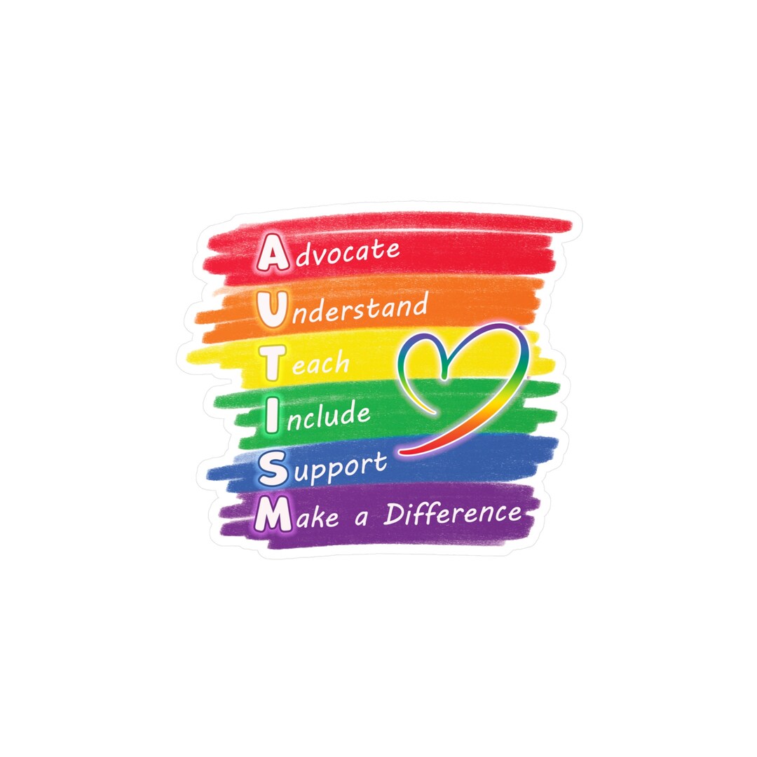 Autism Vinyl Decal Multiple Sizes Available - Etsy