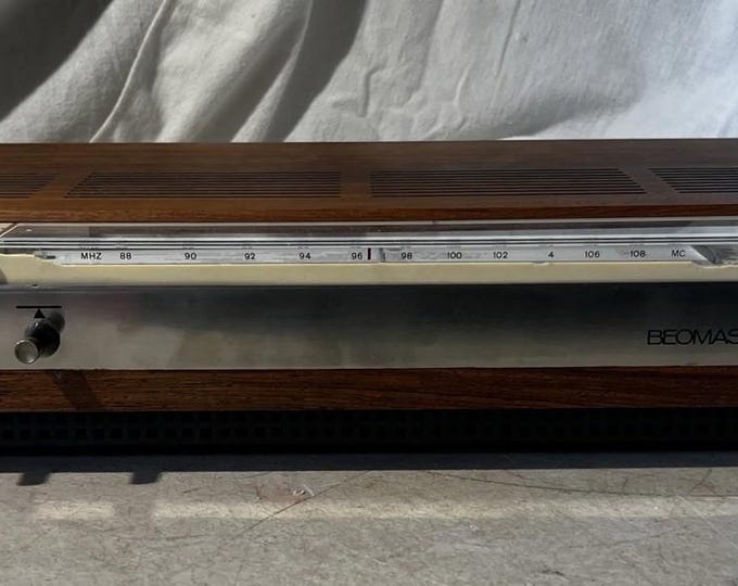 Bang and Olufsen B&O Beomaster 1000 Stereo Receiver Teak, Danish ...