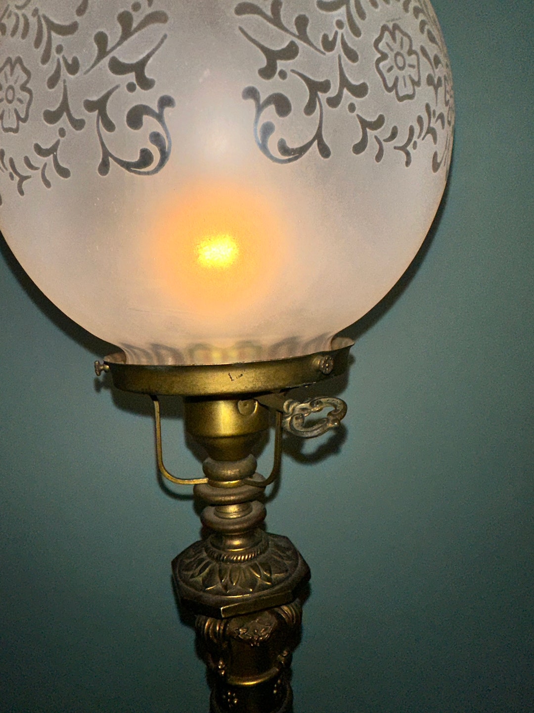 Old Standing Lamp - Etsy