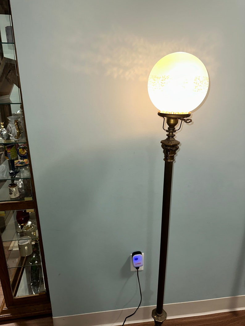 Old Standing Lamp - Etsy