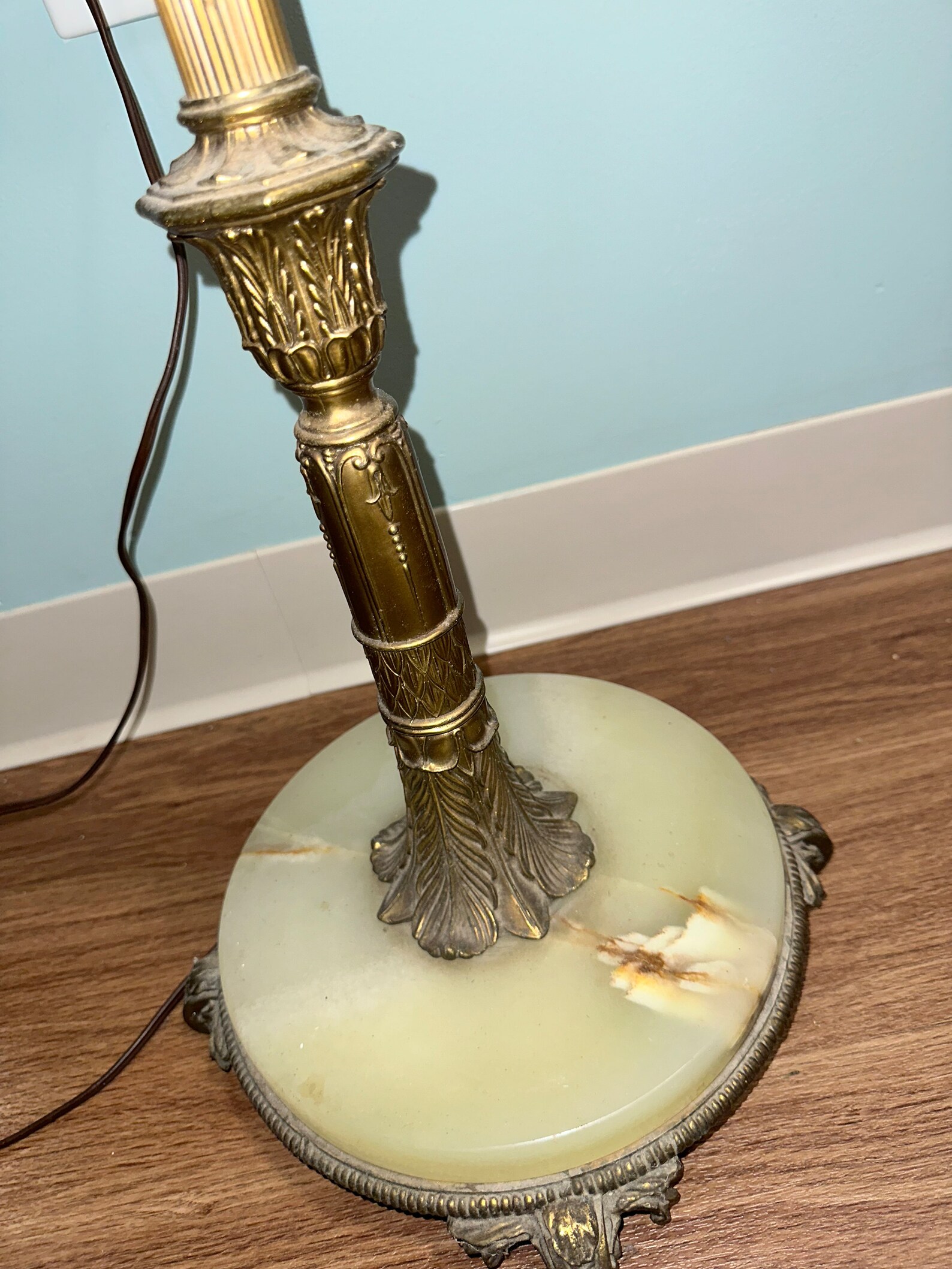 Old Standing Lamp - Etsy