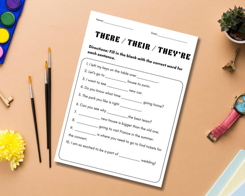 Montessori Language Activity Sheet for Kids, Printable Preschool ...