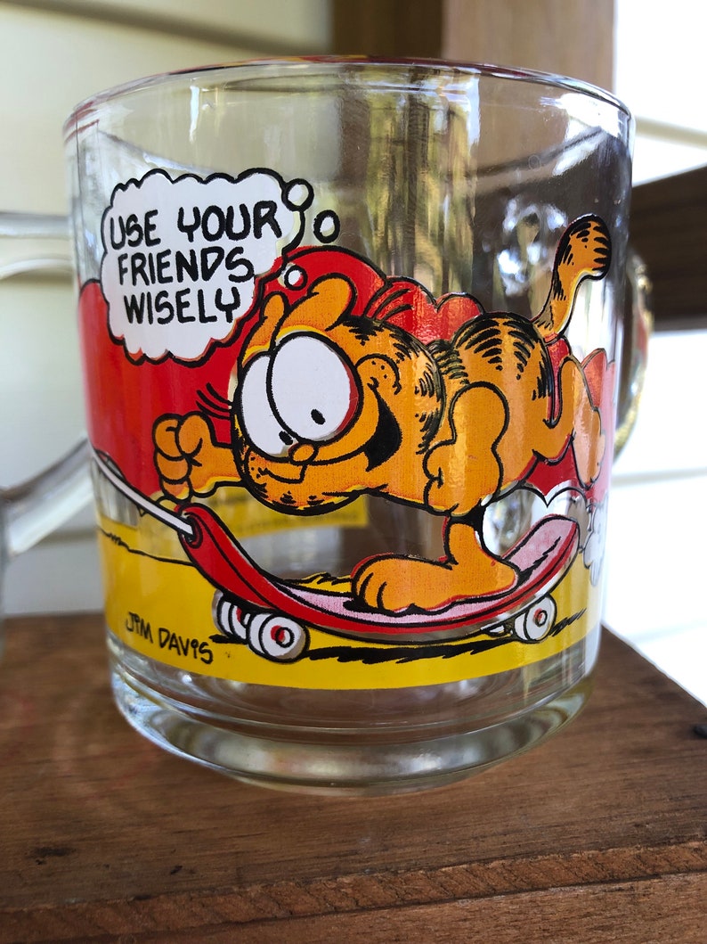 Garfield Mcdonalds Mugs Set of 3 - Etsy