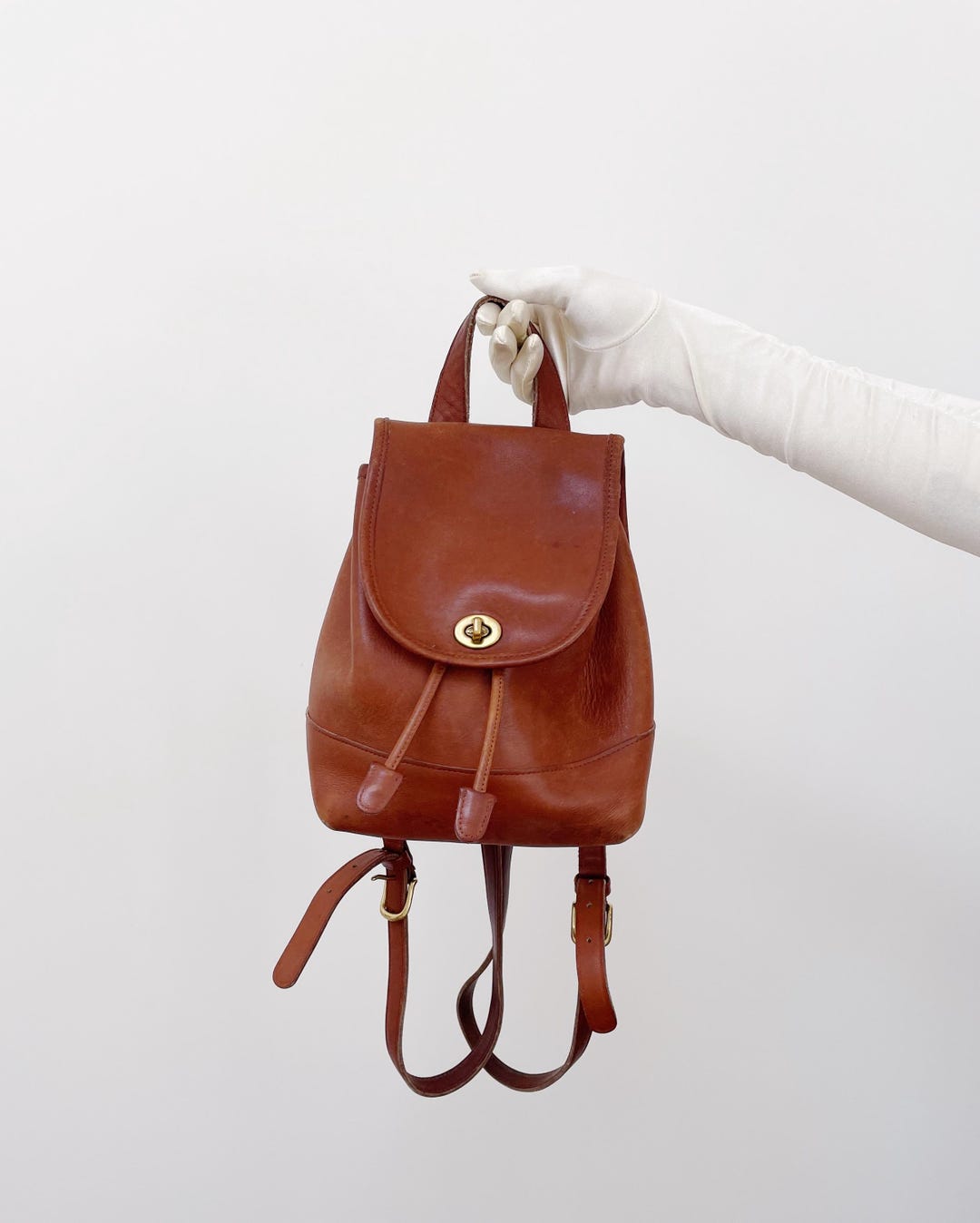 Vintage Coach Mini Backpack - Etsy