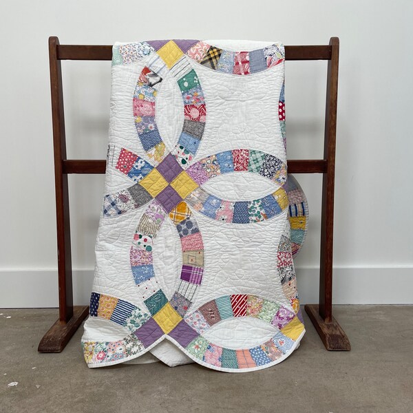 Wedding Ring Quilt - Etsy