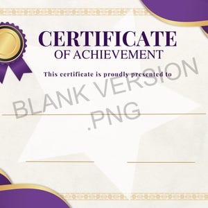 Fully Editable Music Certificate - Etsy