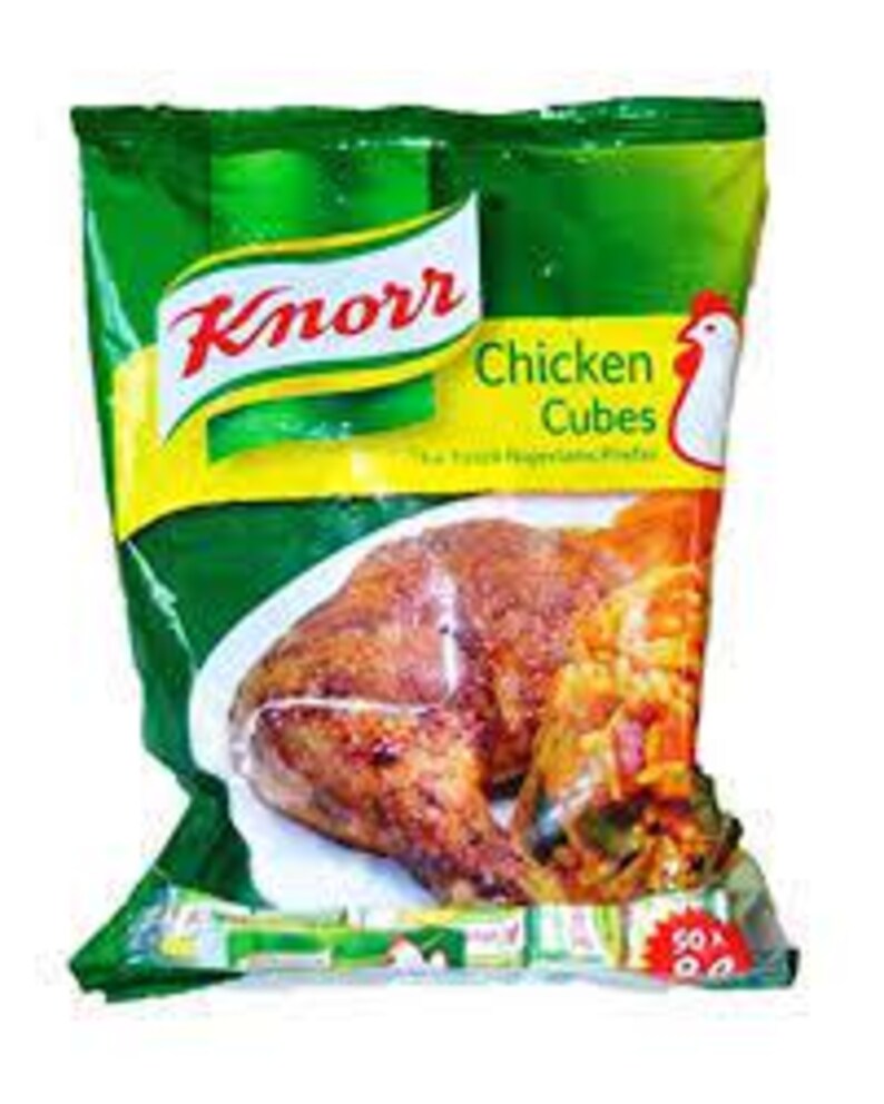 Knorr Chicken Flavor Seasoning Cubes – Nigerian Knorr Chicken Cube (45g ...