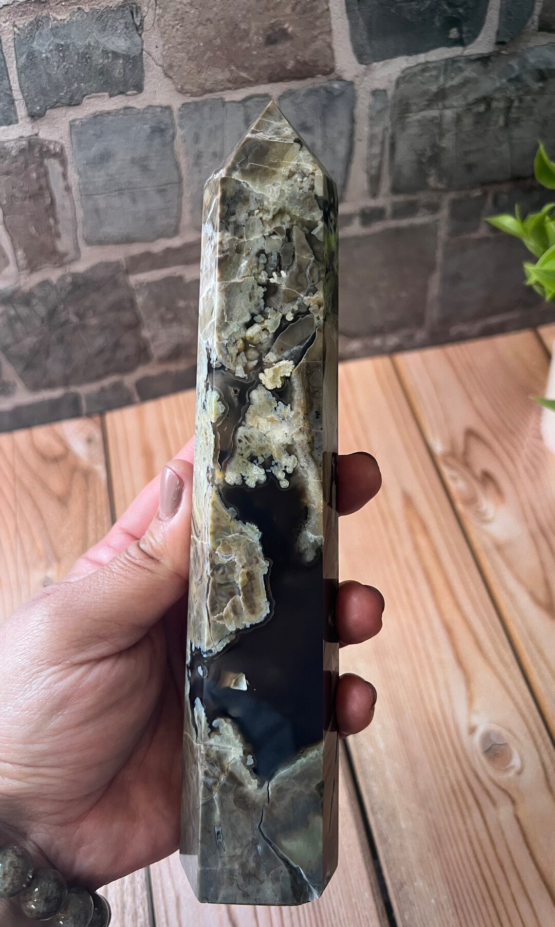 Volcano Agate Tower - Etsy