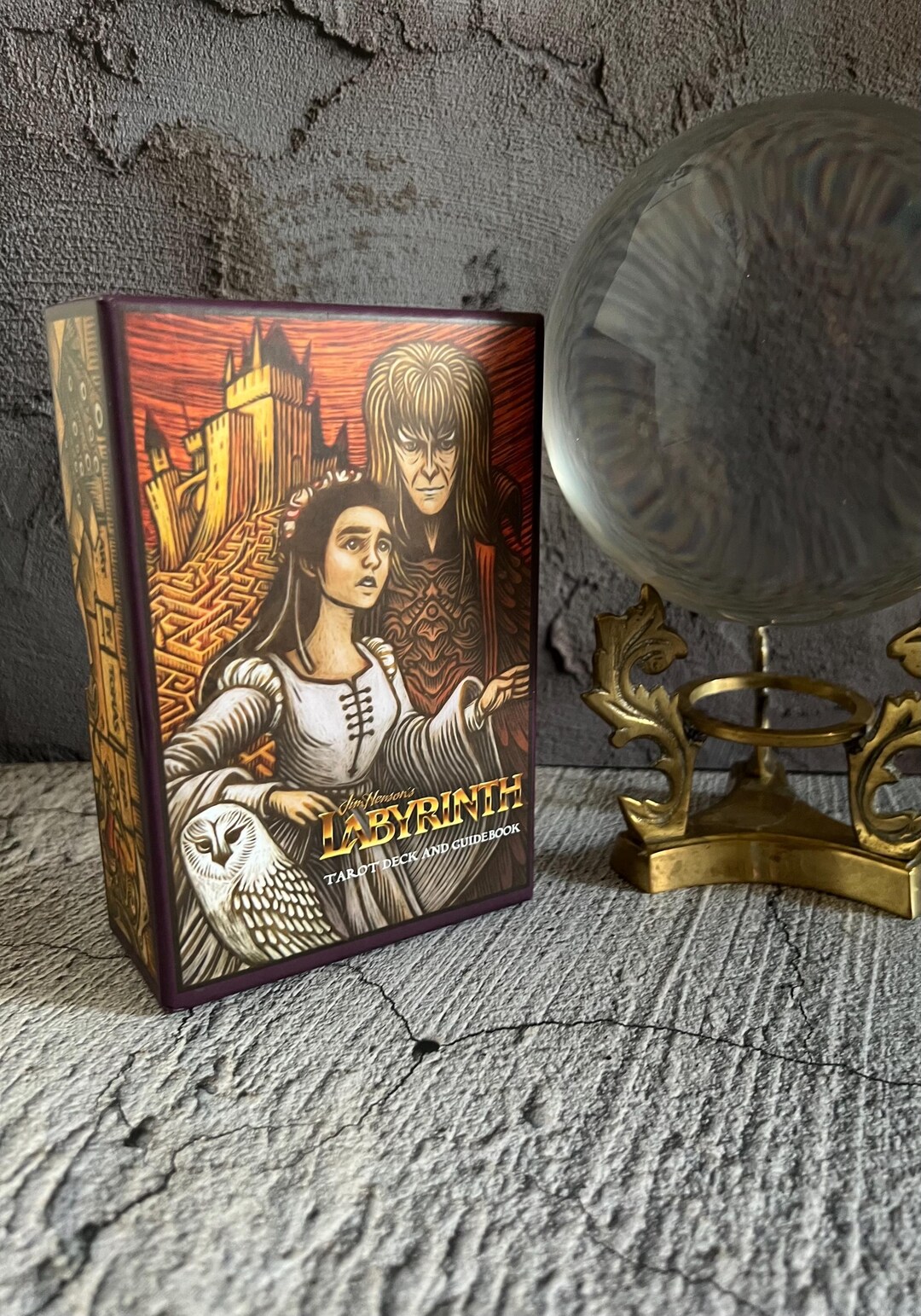 Labyrinth Tarot Deck and Guidebook - Etsy