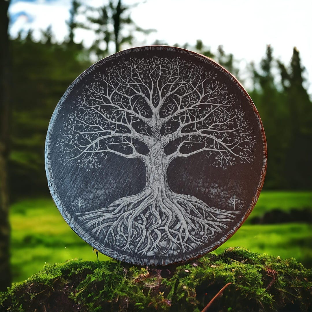 Yggdrasil, Tree of Life, World Ash, Odin, Vikings, Viking Decoration ...