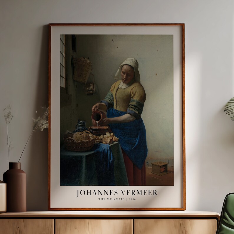 Johannes Vermeer Prints Collection Set of 30 Prints, Vermeer Print ...