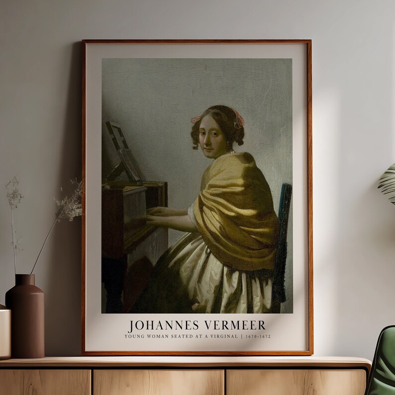 Johannes Vermeer Prints Collection Set of 30 Prints, Vermeer Print ...