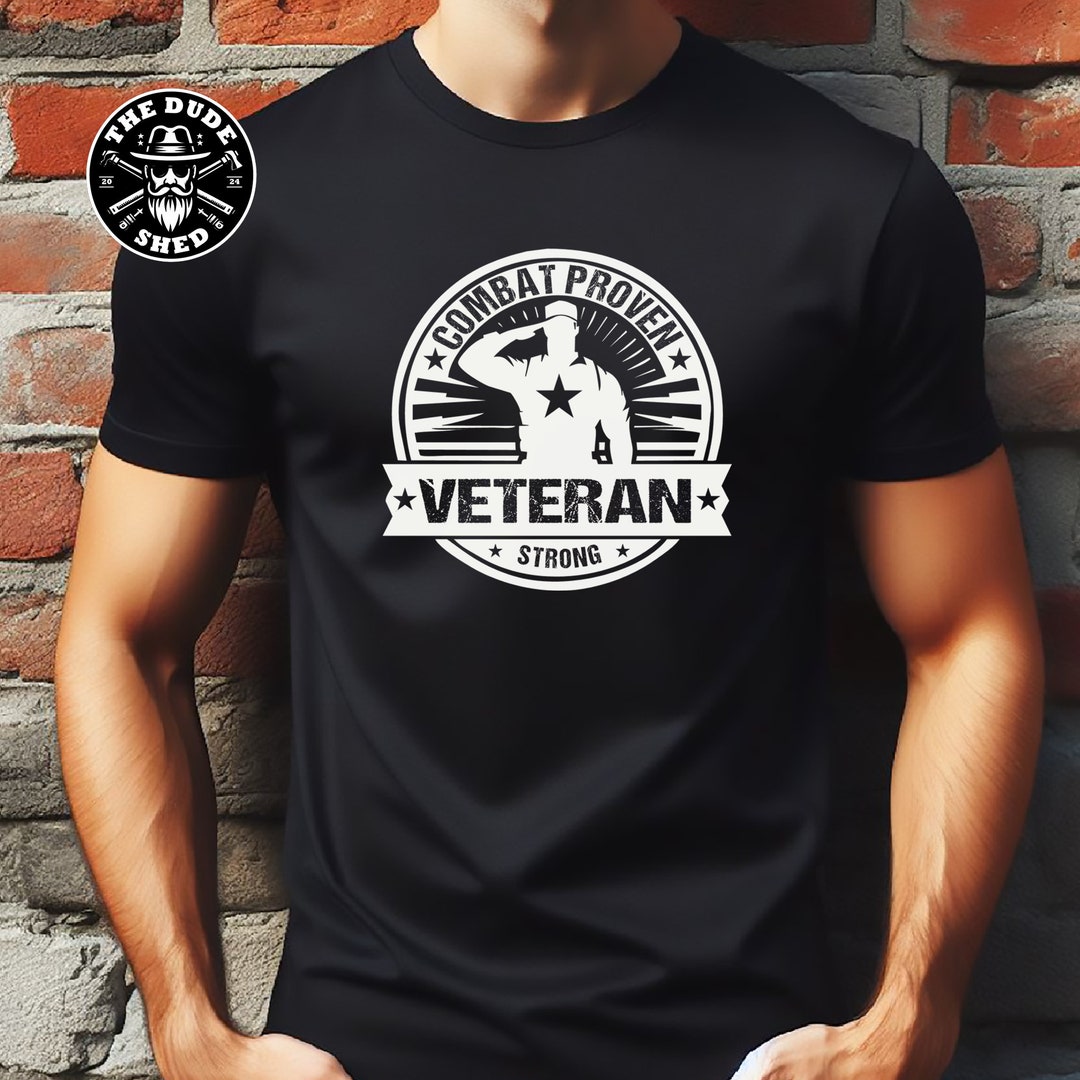 Veteran-inspired Combat Shirt Durable Patriotic Military Apparel for ...