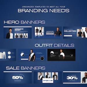 70 Navy Men Fashion Web Banners | Clothing Boutique | Streetwear ...