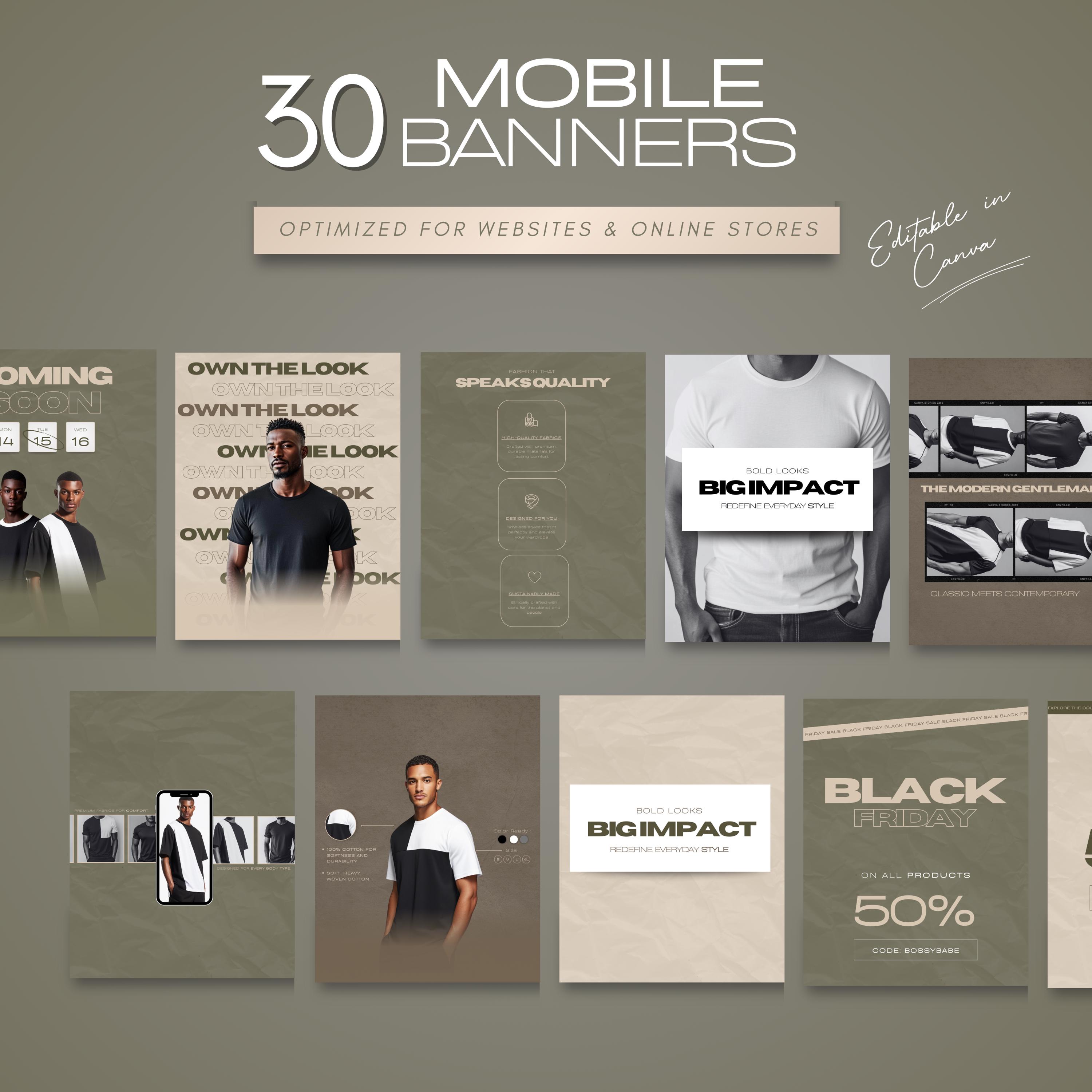 70 Men Fashion Web Banners | Clothing Banners | Streetwear | Fashion ...