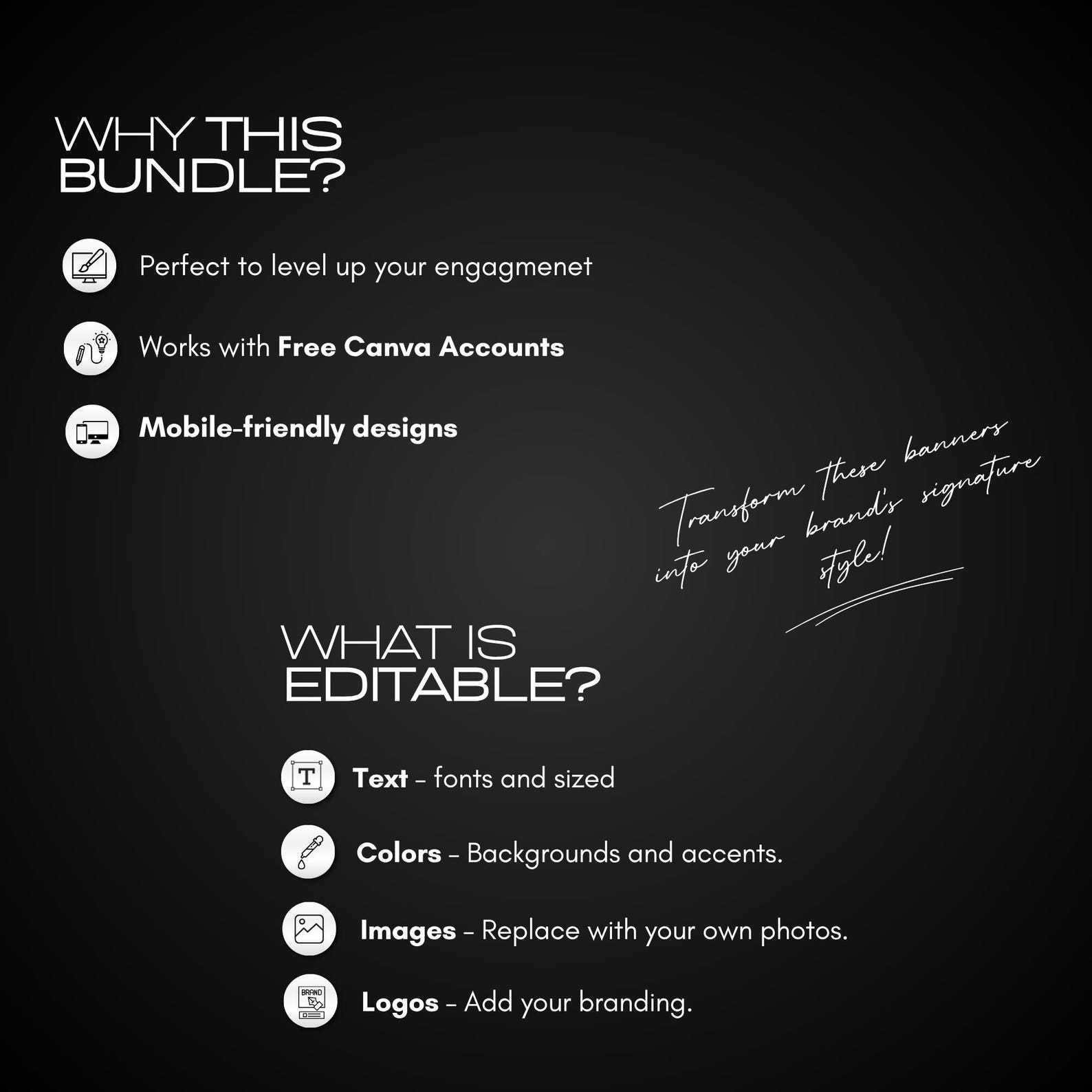 20-in-1 Editable Author Launch Banners | Customizable Canva Templates ...