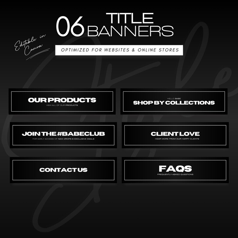 Men's Fashion Web Banners: 70+ Boutique & Streetwear Templates (canva ...