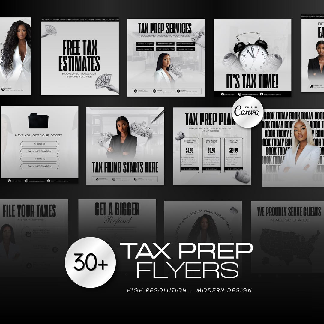 30 Tax Prep Flyers | Accountant Templates | Corporate Business Flyers ...