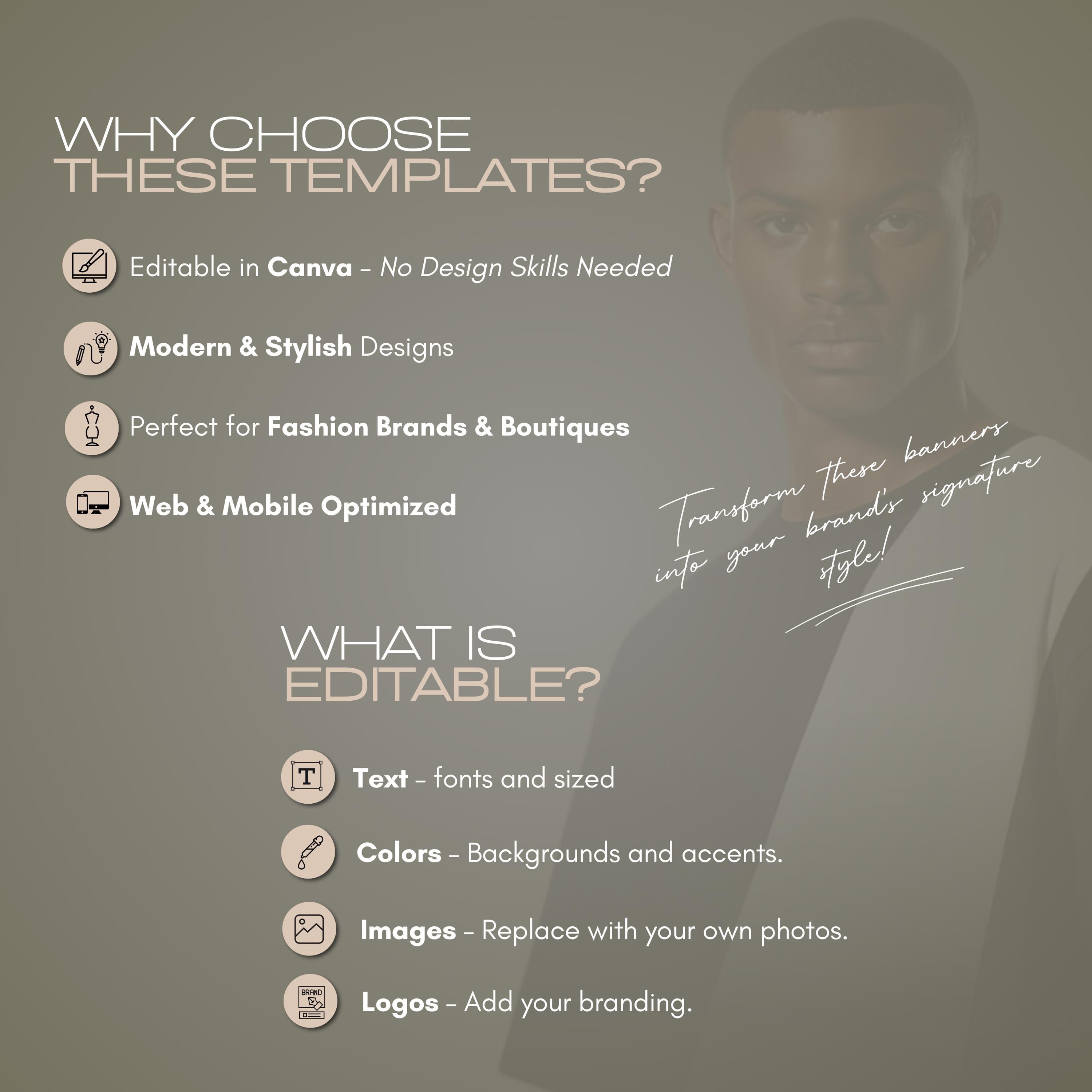 70 Men Fashion Web Banners | Clothing Banners | Streetwear | Fashion ...