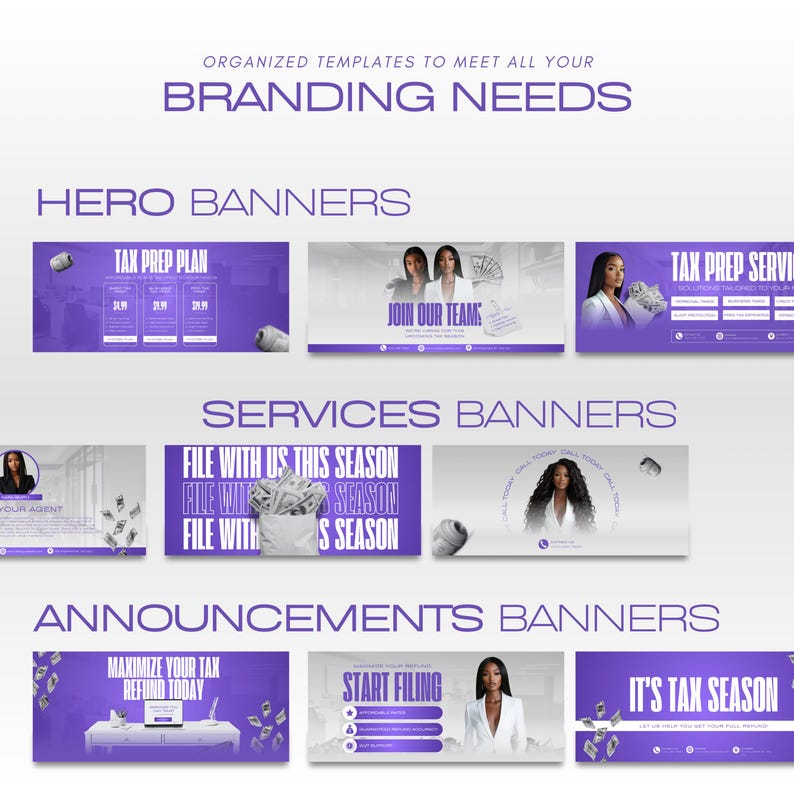 30 Tax Prep Banners | Accountant Templates | Corporate Business Website ...