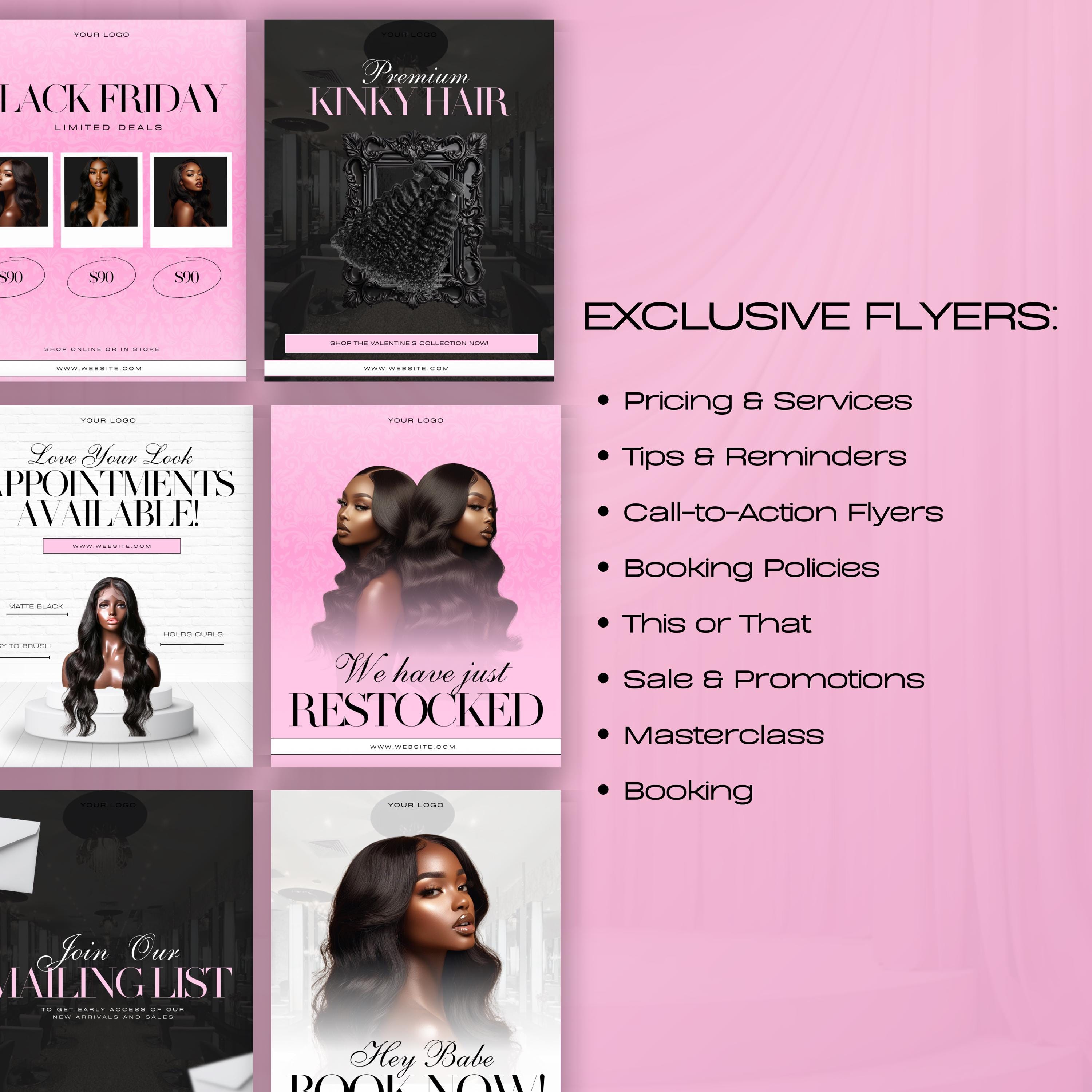 30 Luxury Hairstylists Flyers Hair Extensions Templates Valentines ...