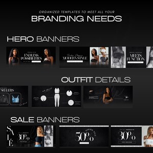 Fashion Web Banner Templates: Clothing & Streetwear (70+ Canva Editable ...
