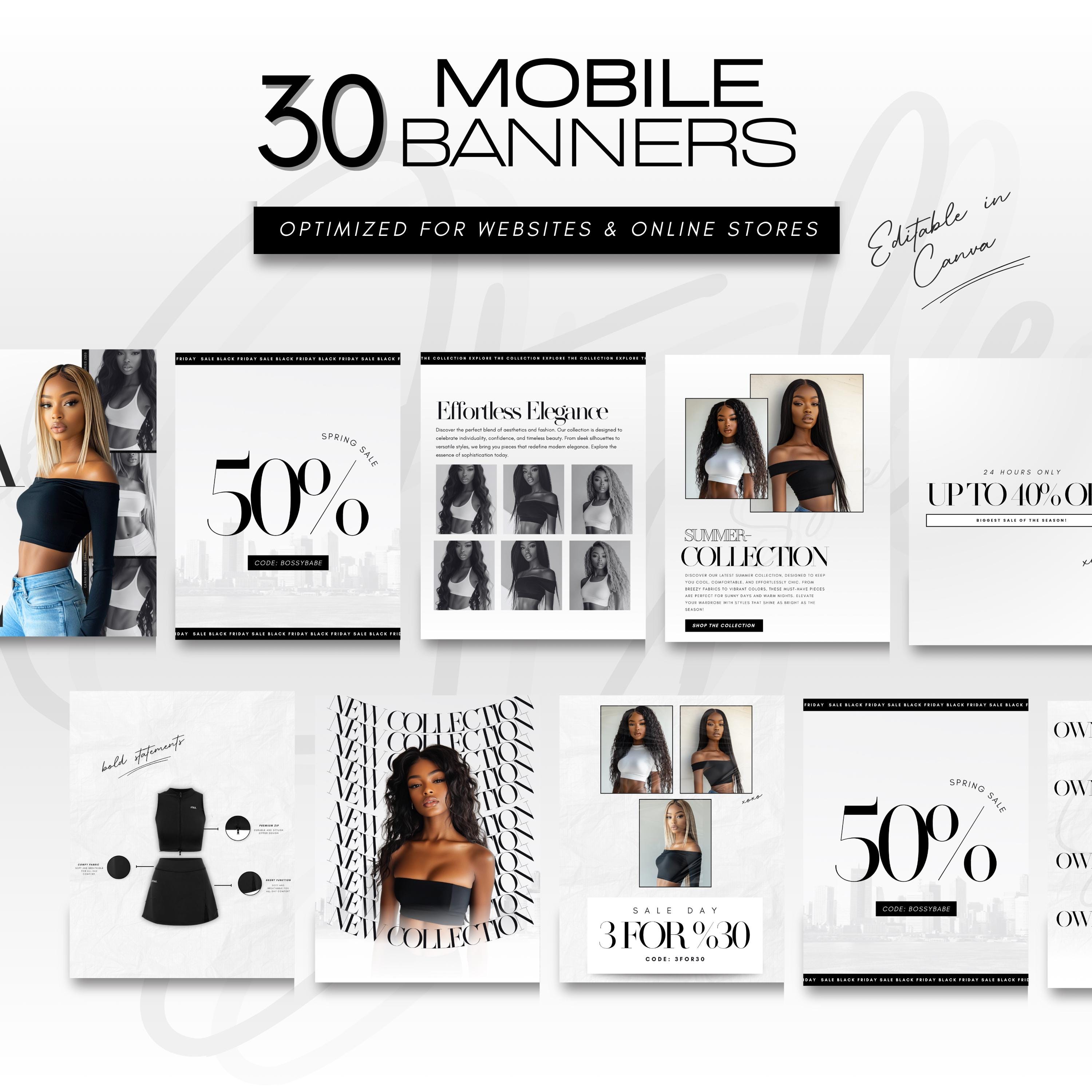 Fashion Web Banner Templates: 70+ Clothing & Shopify Store Designs ...