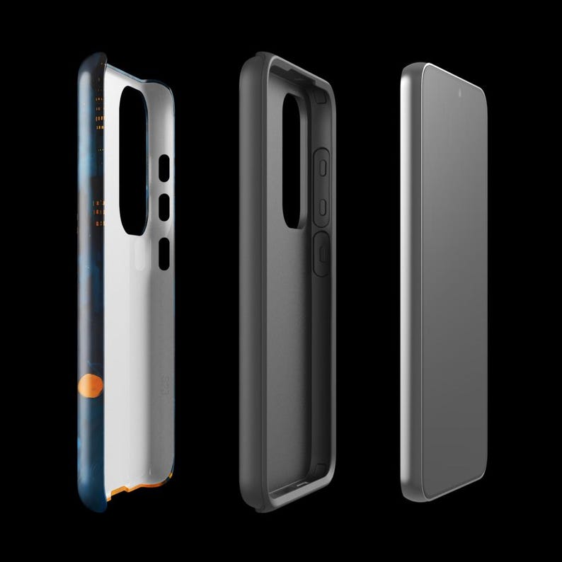 New York City Skyline Art Samsung Case - NYC Street Phone Case - Tough ...