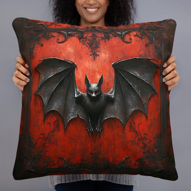 Bat Pillow - Etsy