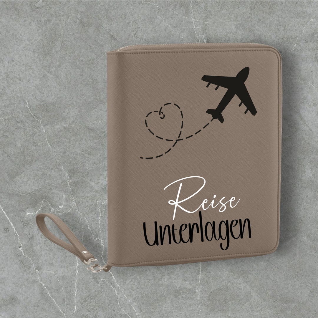 Travel Documents / Travel Folder / Organizer / Document Folder - Etsy