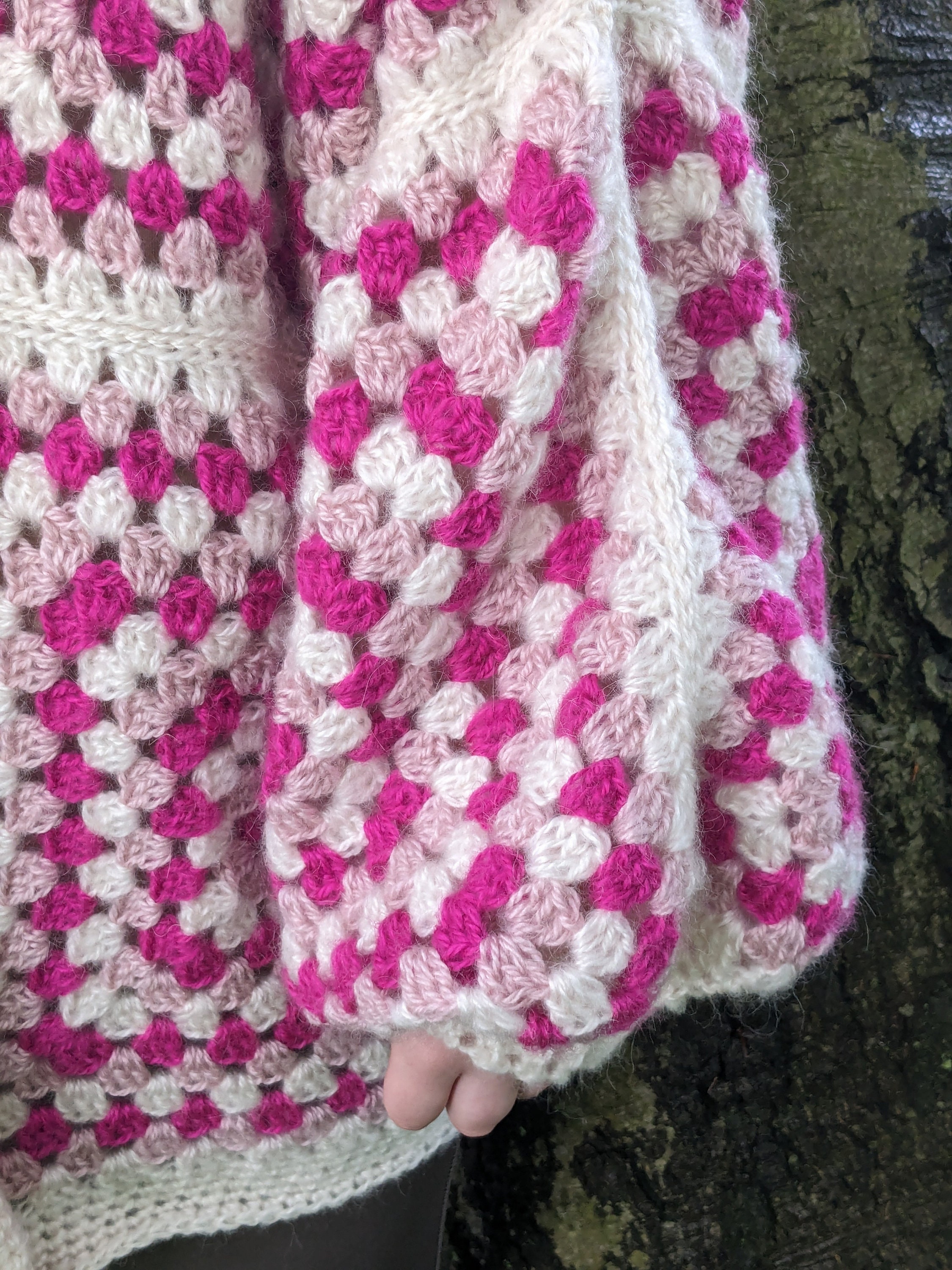 Oversized Granny Square Cardigan - Etsy